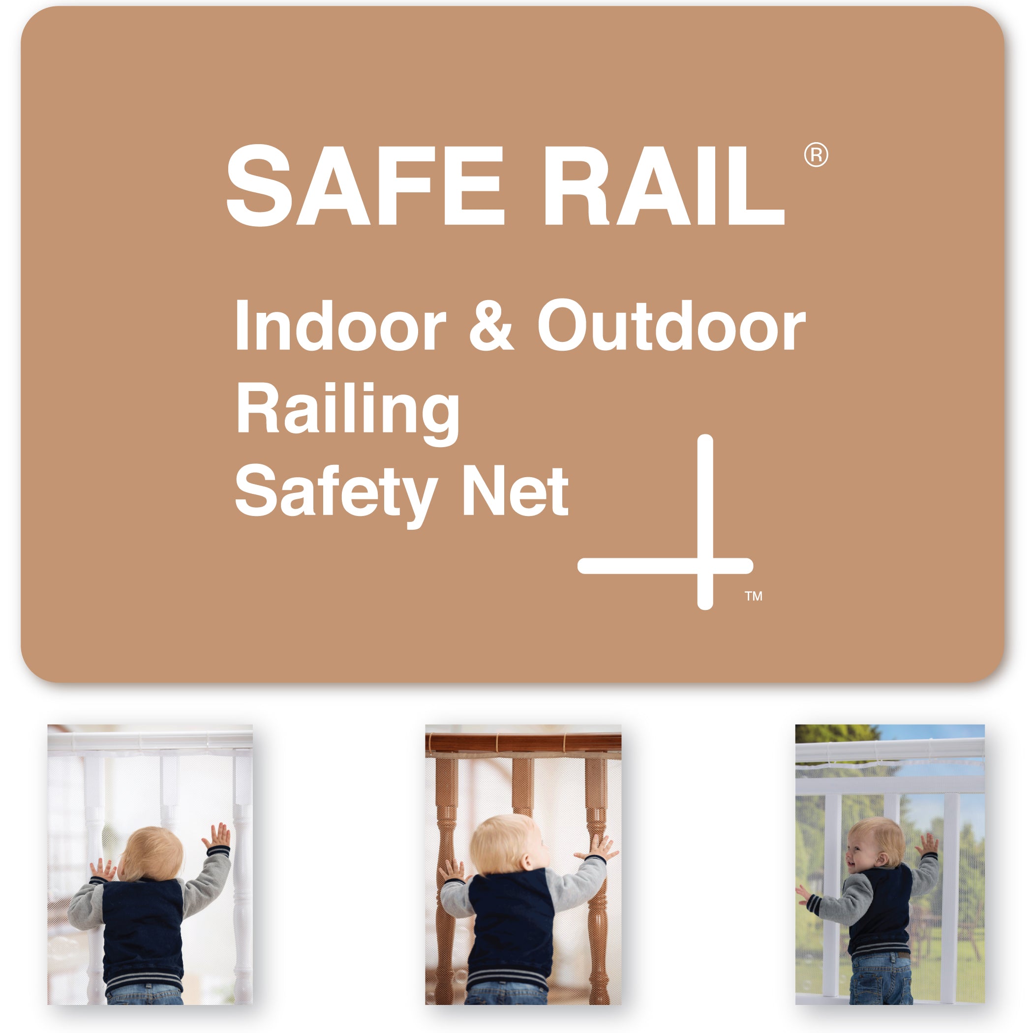 Roving Cove Stair Railing Safety Nets